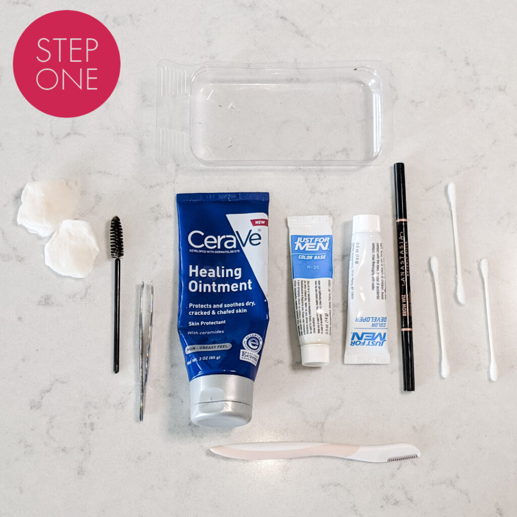 Salon-style Eyebrow Tint at Home Using Just for Men® MakeUp